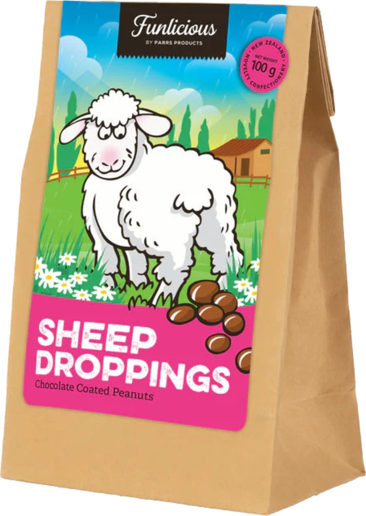 Funlicious Sweets Sheep Droppings 100G | Voyage Duty Free