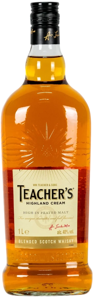 Teacher's Highland Cream Scotch Whisky 40% 1L | Voyage Duty Free
